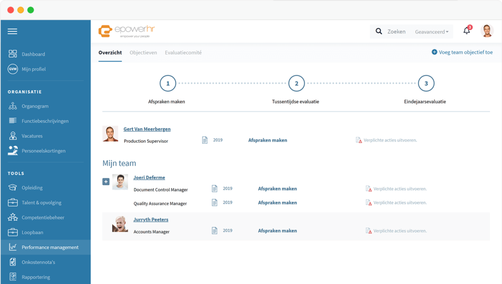 Gestion des performances - BCS Epowerhr